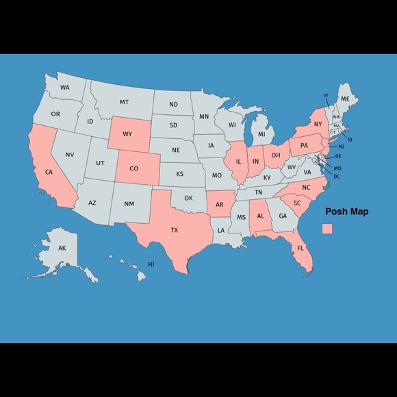 Other | My Posh Map Updated | Poshmark